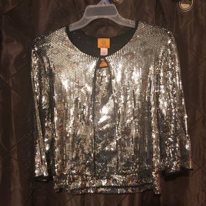 Ruby Rd. | Tops | Ruby Rd Leopard Print Sequence Tank Top Cardigan ...